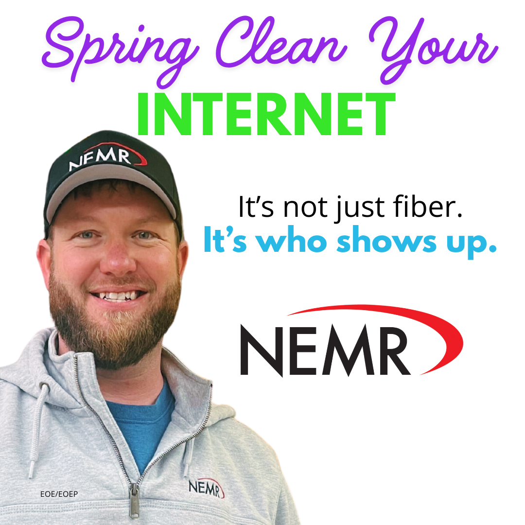 Spring Clean | Fiber Internet by NEMR